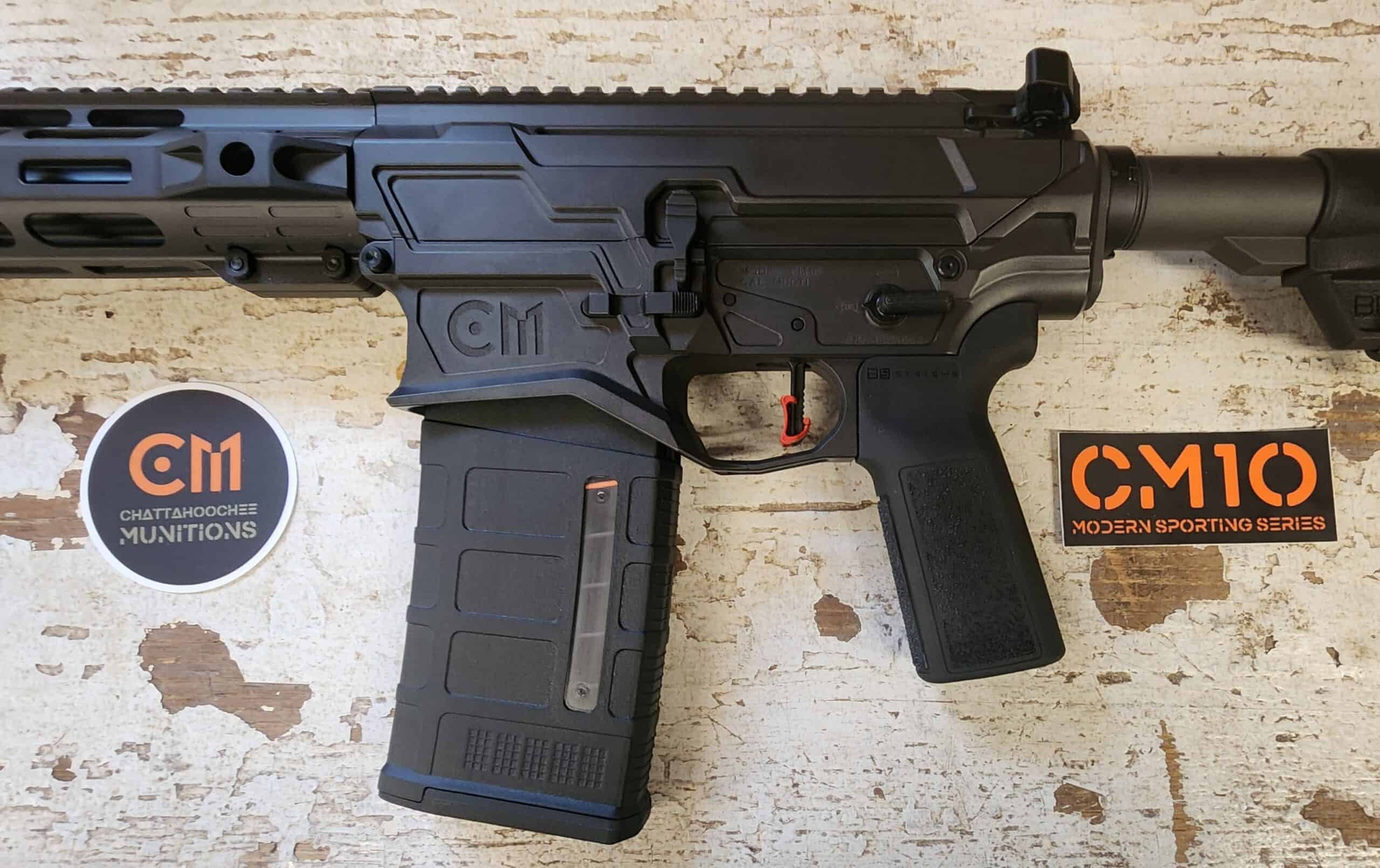 375 Raptor AR10 | CM10 16" AR10 Rifle Black Tungsten